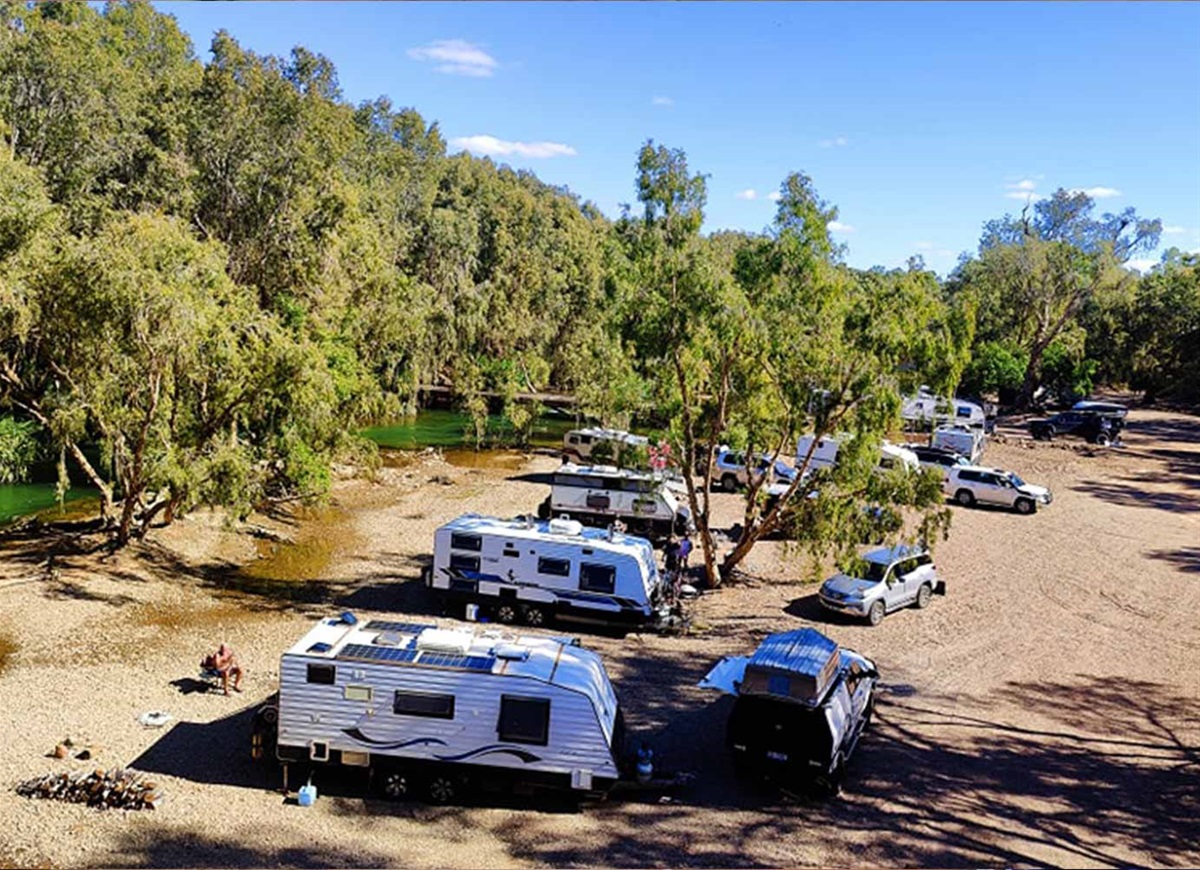 Caravan Gregory River | Explore Burke